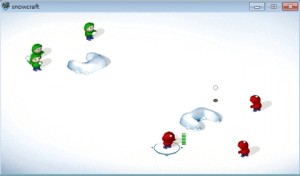 (SnowCraft)經典小遊戲打雪仗 - 無尾熊資訊電腦